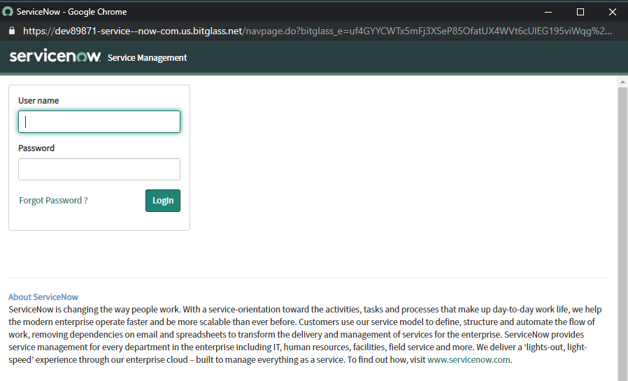 ServiceNow: Deploying Forcepoint Data Security Cloud | SSE as a SAML IdP